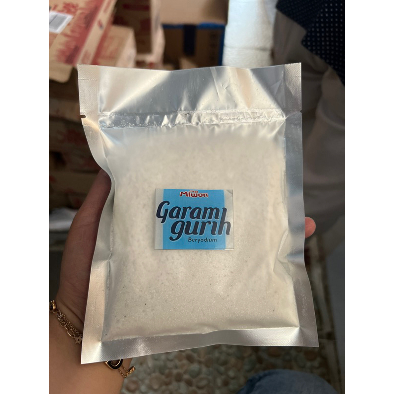 Jual GARAM HALUS MIWON KEMASAN 250Gr (repack) | Shopee Indonesia