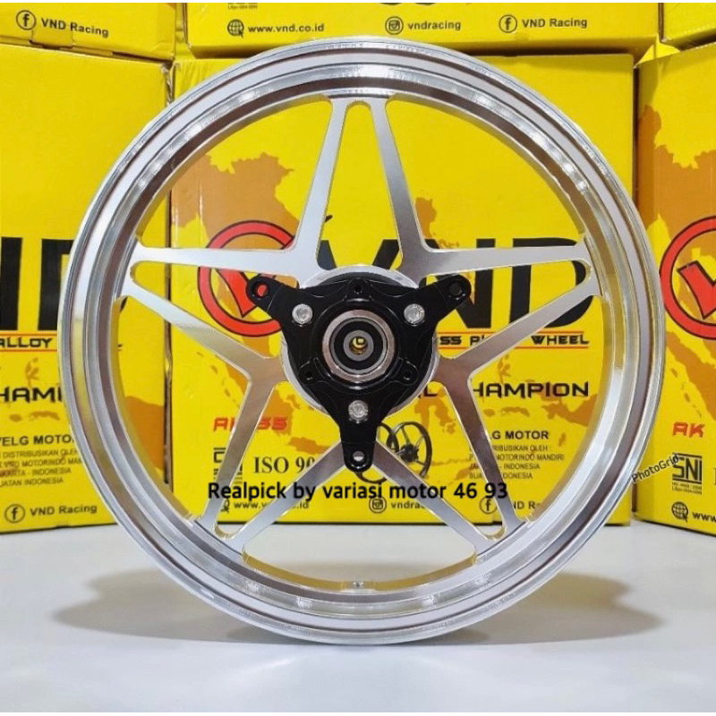 Jual VELG VND BINTANG VSPEED AEROX CONECTED / AEROX OLD / NVX / ORIGINAL VND | Shopee Indonesia