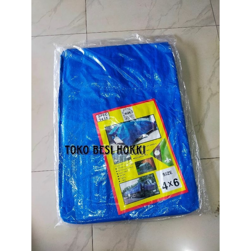 Jual Terpal Plastik A3 4x6 Meter / Terpal Serbaguna | Shopee Indonesia