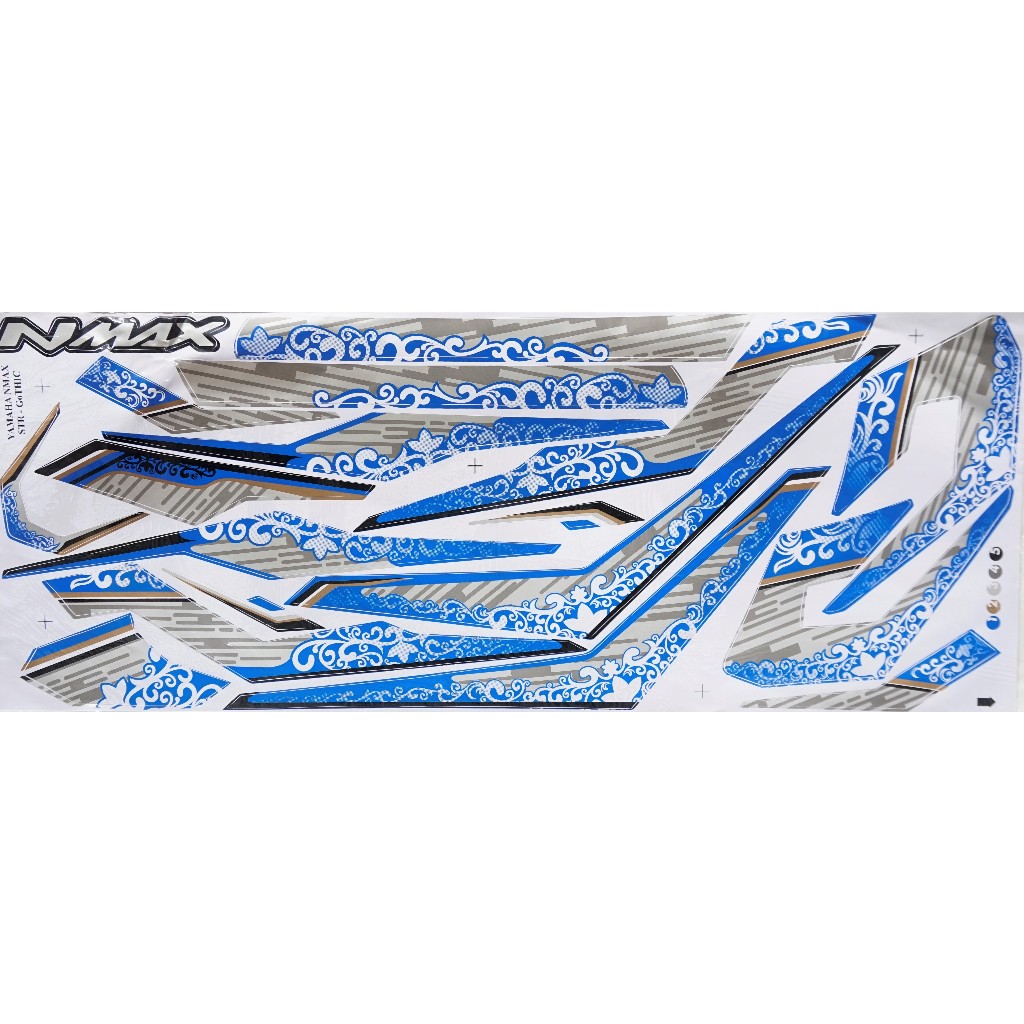 Jual Stiker Striping Variasi Yamaha NMAX Lama - Motif Batik | Shopee ...