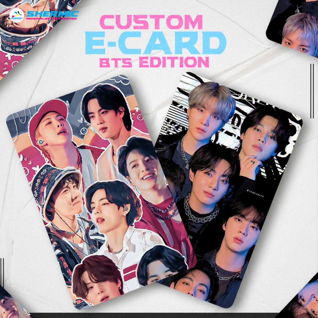 Jual BTS Edition Custom Print UV BCA Flazz Gen2 Mandiri E-Money BNI ...