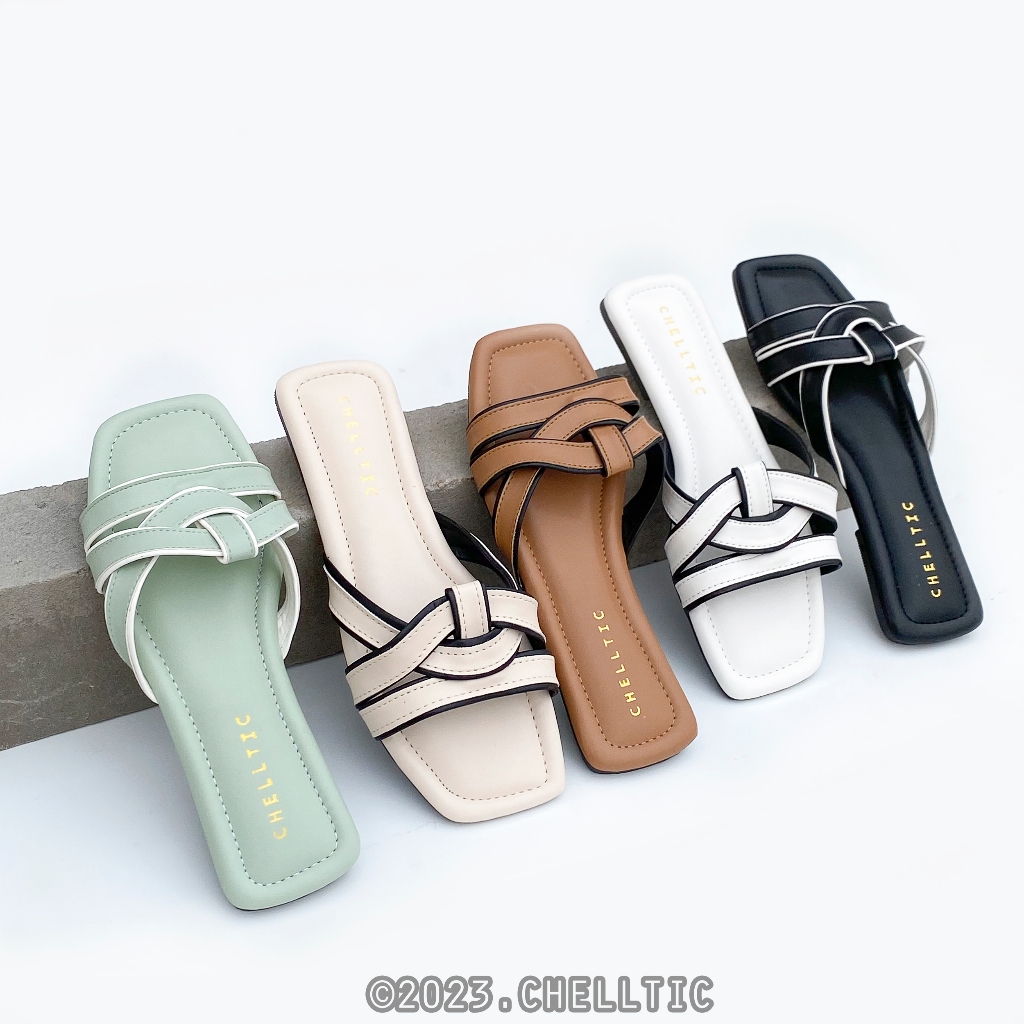 Jual CHELLTIC Sandal Teplek Selop Kokop Wanita Kekinian Terbaru ...
