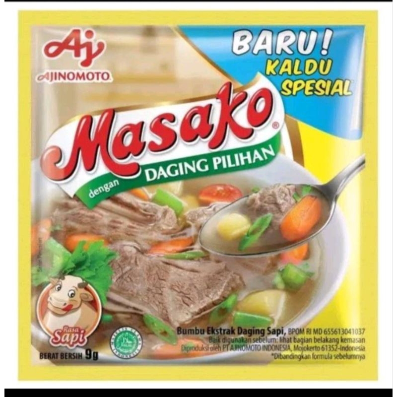 Jual Masako kemasan renceng rasa SAPI (12 x 8,5 g) | Shopee Indonesia