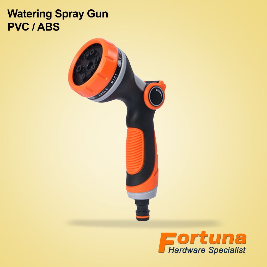 Jual FORTUNA Semprotan Air Pistol 10 In 1 Premium / Jet Spray Watering ...