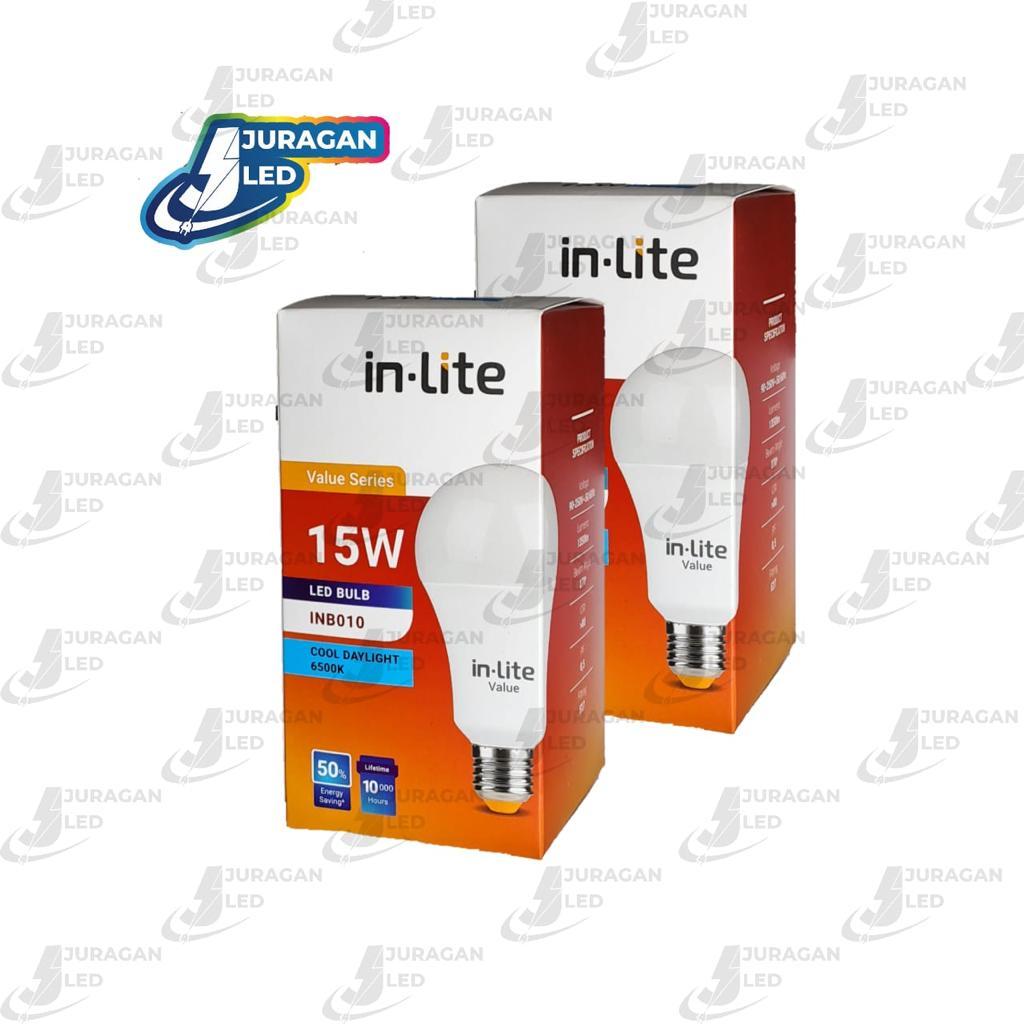 Jual InLite Lampu LED Bohlam Value INB010 - 15W | Shopee Indonesia