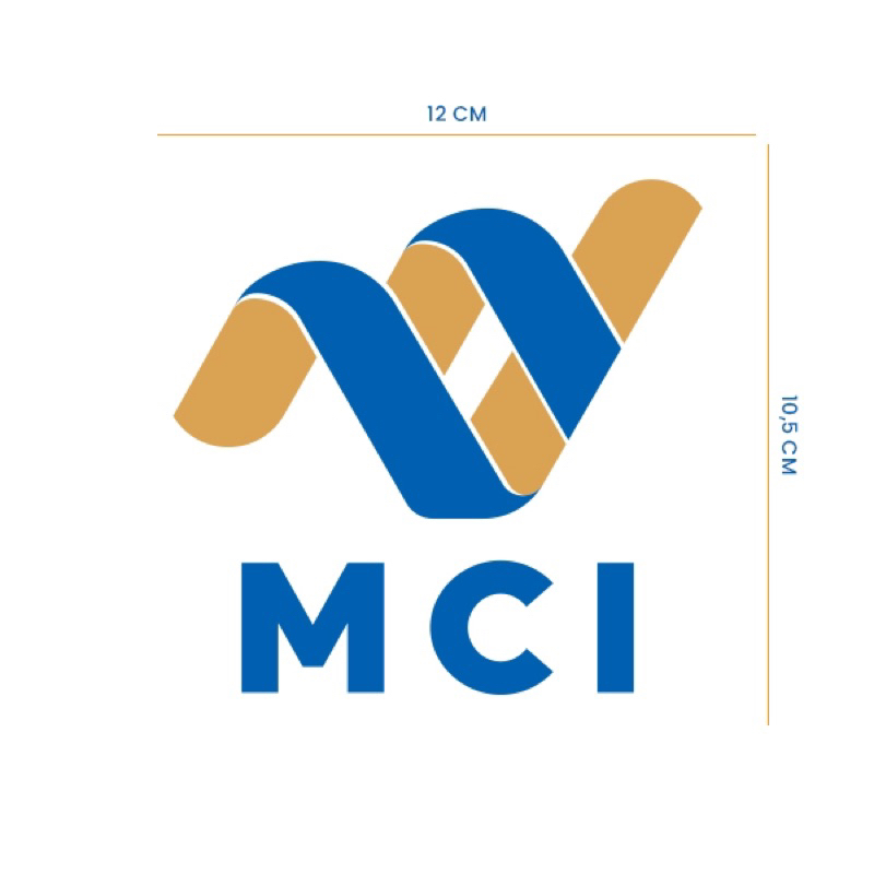 Jual Stiker Sticker logo MCI untuk Mobil Motor Laptop | Shopee Indonesia