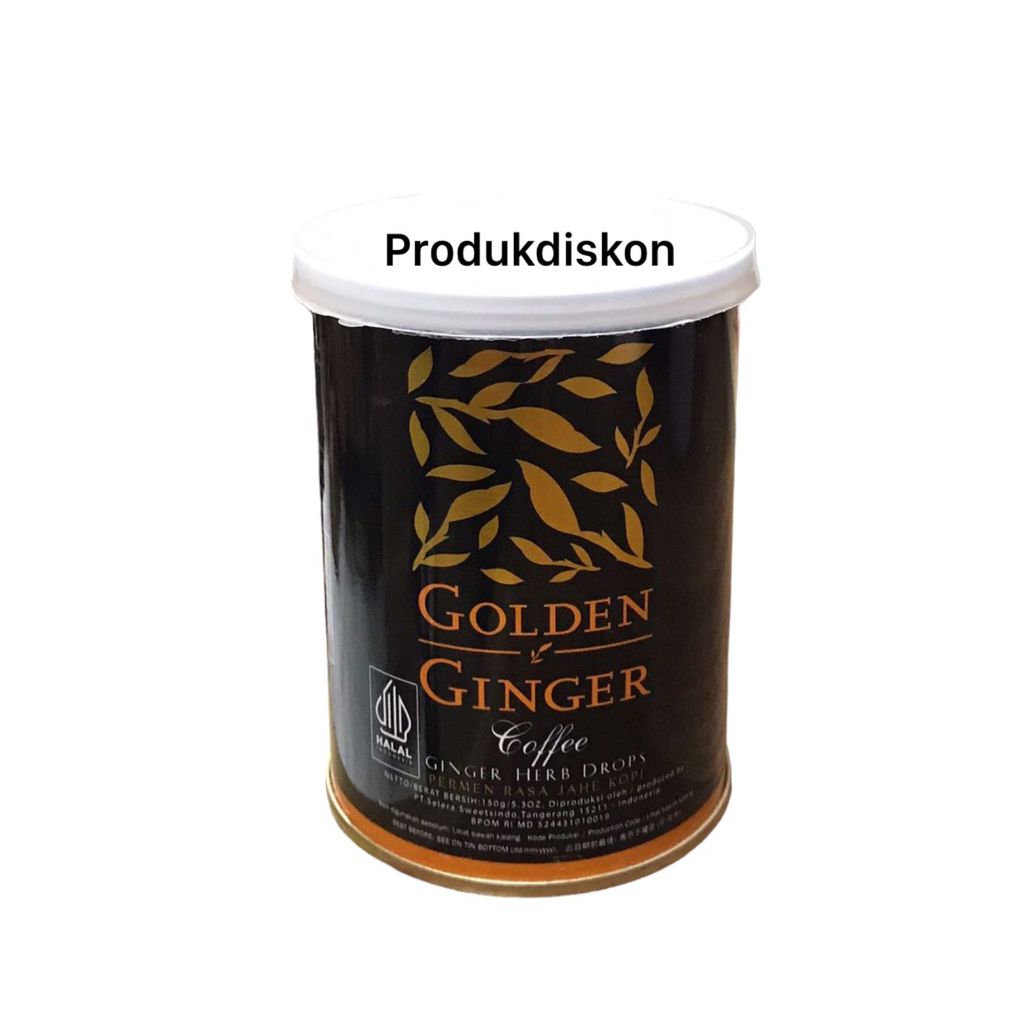 Jual GOLDEN GINGER Permen Jahe 100 - 150gr Makanan | Shopee Indonesia