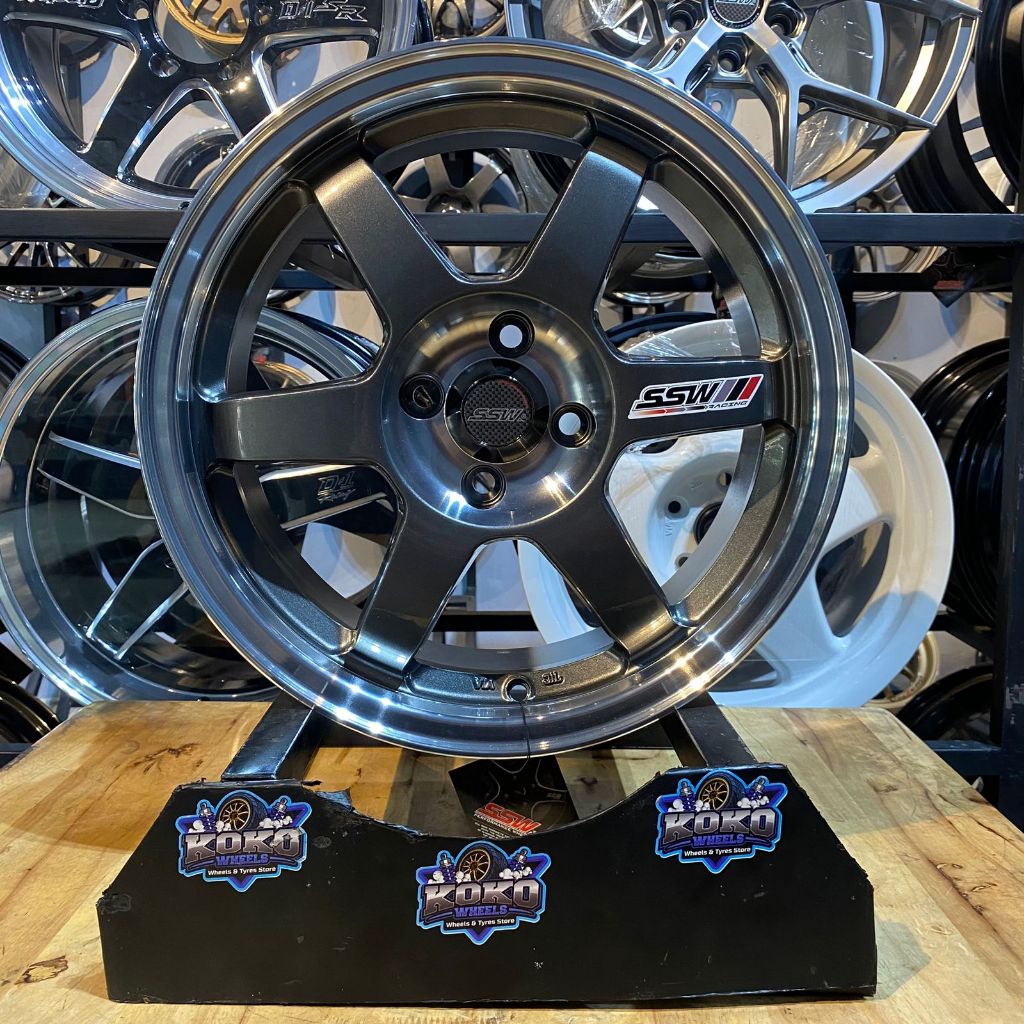 Jual Velg Mobil SSW S205 Te37 R16 untuk Brio Yaris Jazz | Shopee Indonesia
