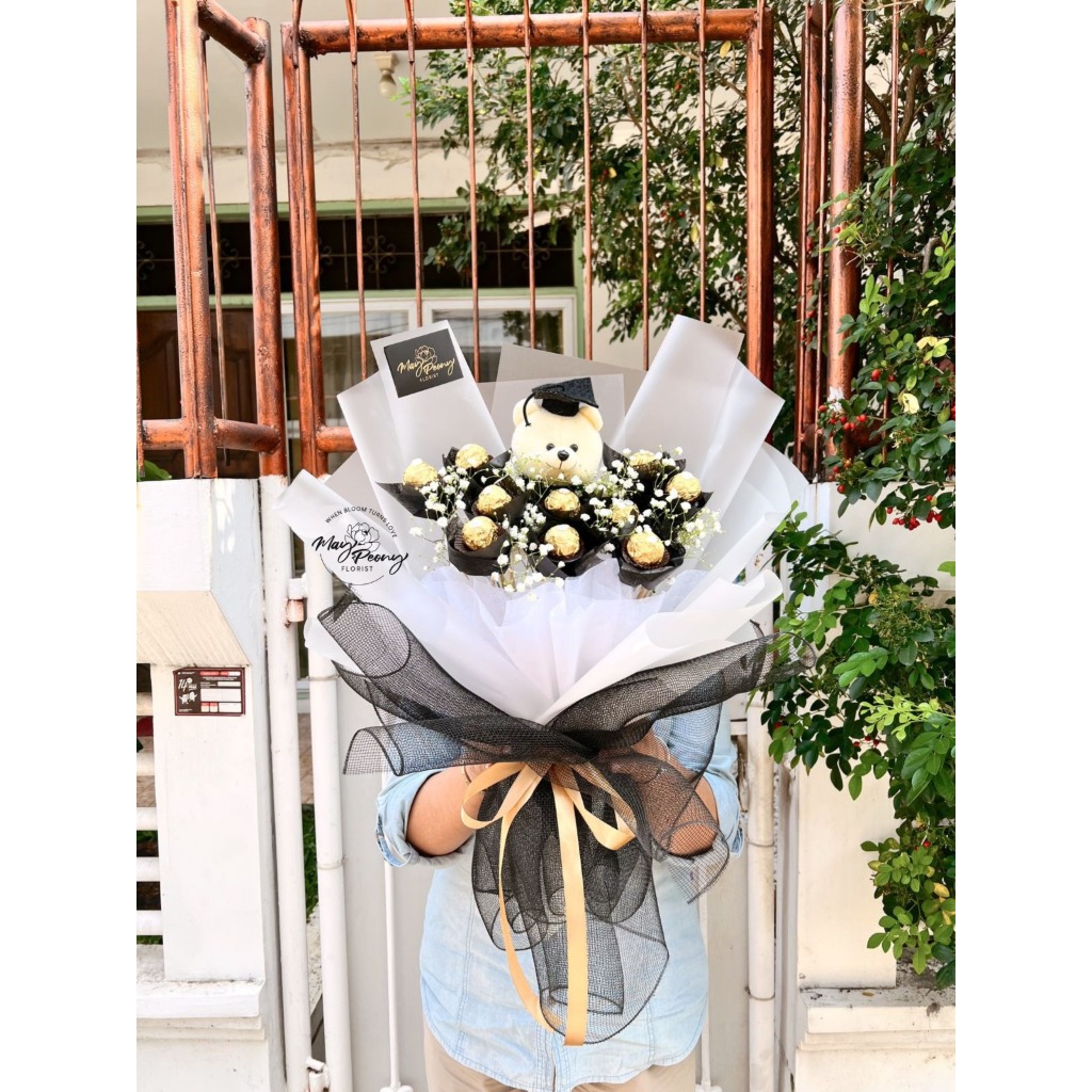 Jual FRESH FLOWER BOUQUET GRADUATION - BUKET BUNGA WISUDA BUKET WISUDA ...