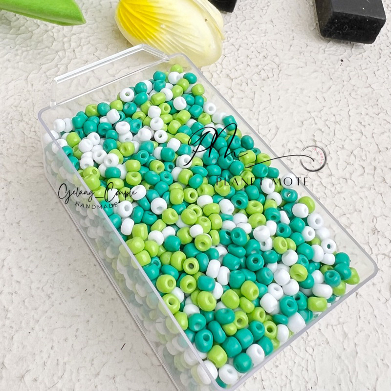 Jual Manik Mote Payet Pasir Mix Fia Series 6/o (15gr) | Shopee Indonesia