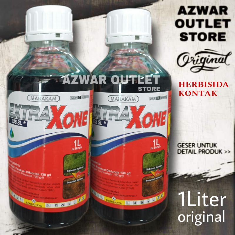 Jual HERBISIDA EXTRA XONE | Parakuat Kontak racun rumput | Shopee Indonesia