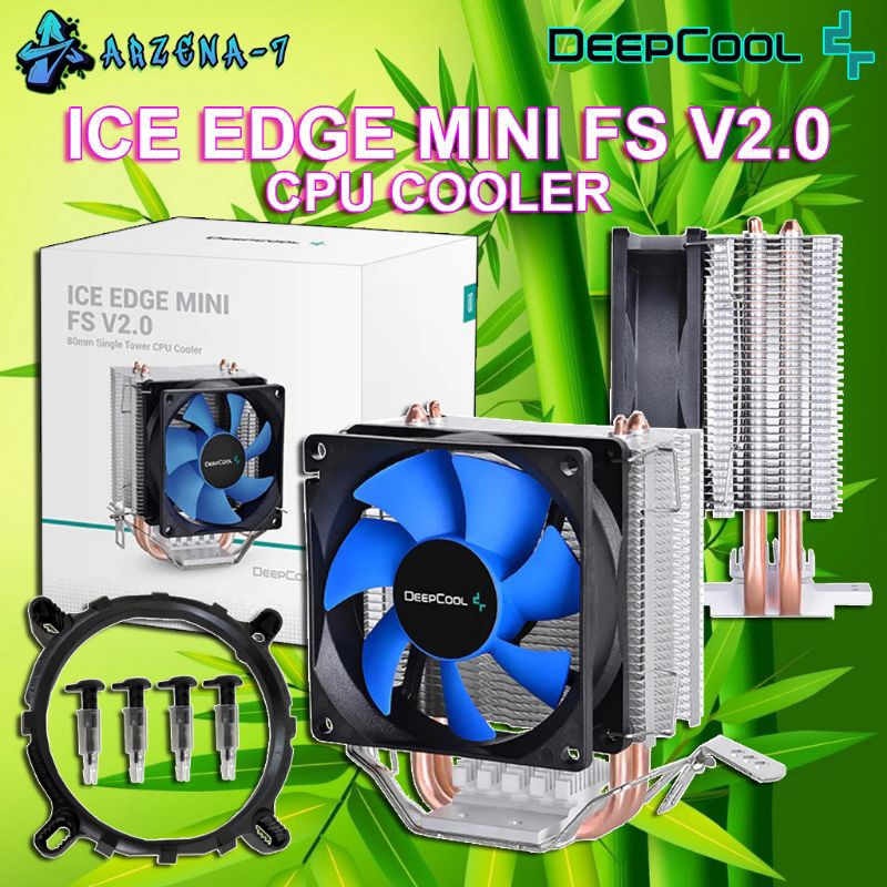 Jual COOLER FAN DEEP COOL ICE EDGE MINI FS UNIVERSAL / FAN PROCESSOR ...