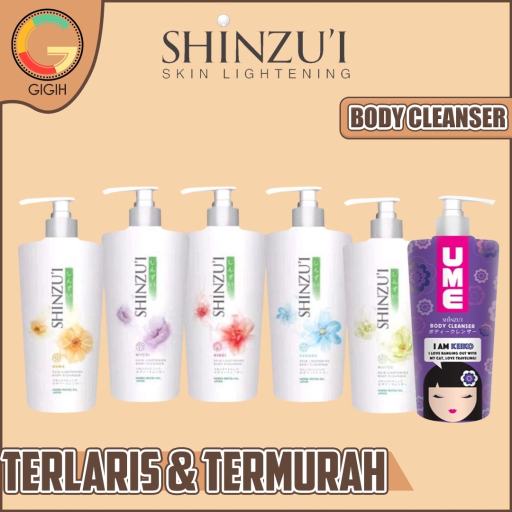 Jual SHINZUI SABUN CAIR BOTOL 480ML-500ML ( HANA / KIREI / MATSU ...