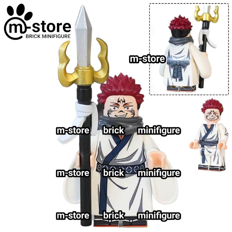 Jual brick jujutsu kaisen ryomen sukuna mini toy figure | Shopee Indonesia