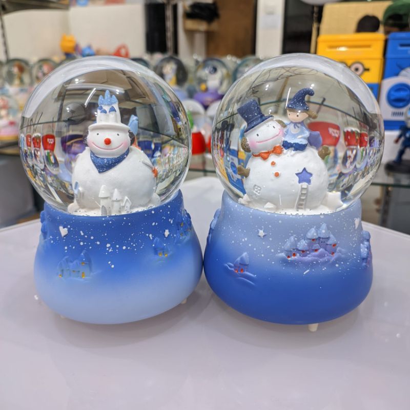 Jual Snowball / Pajangan Bola Kaca Musik Box Snowman Medium | Shopee ...