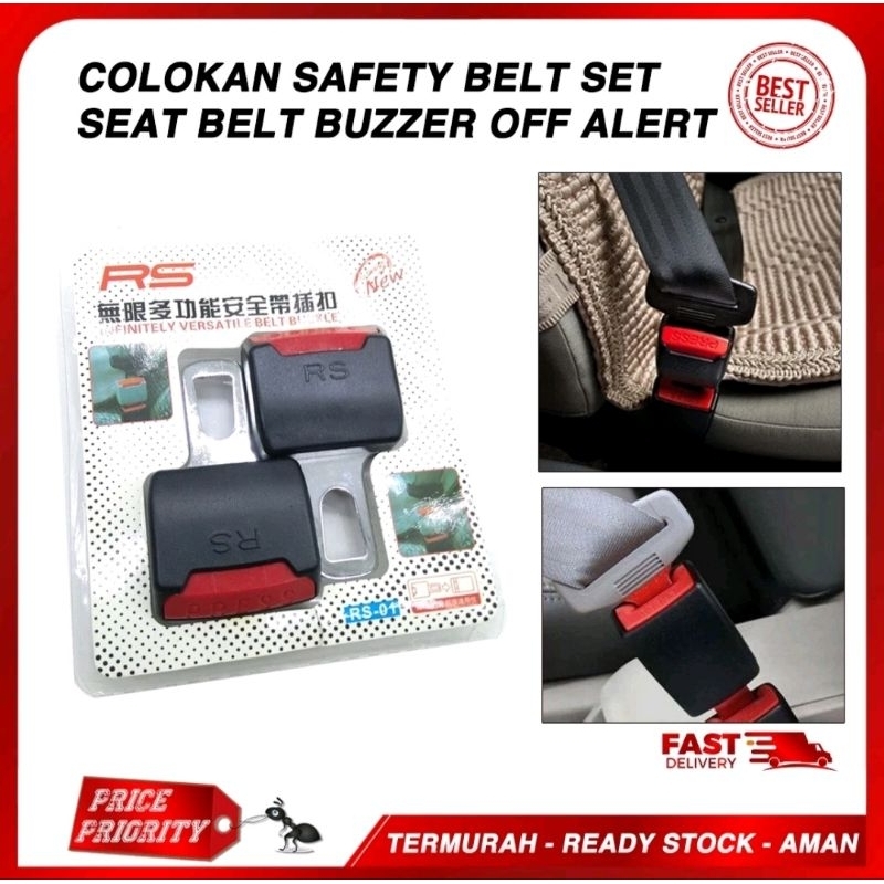 Jual COLOKAN SAFETYBELT SAFETY BELT RS 2 IN 1 MOBIL EXTENDER BESI MOBIL ...