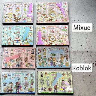Jual JM BUKU STIKER MINECRAFT / ROBLOX dan MIXUE Buku Stiker Anak ...