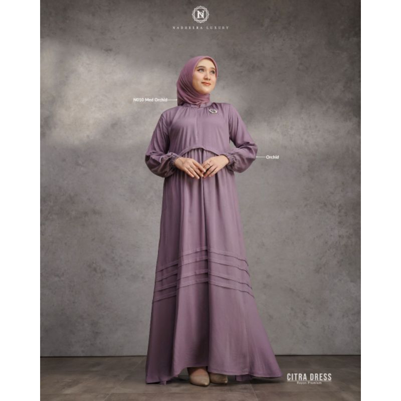 Jual CITRA DRESS NADHEERA LUXURY | Shopee Indonesia