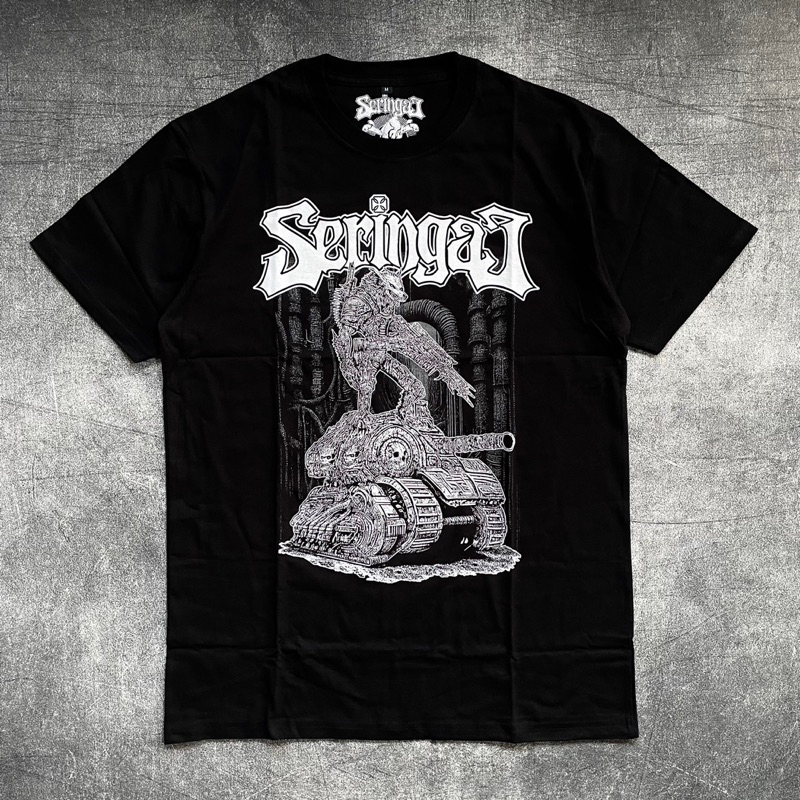 Jual Tshirt SERINGAI X JAGER - WOLFTANK Official Merchandise | Shopee ...