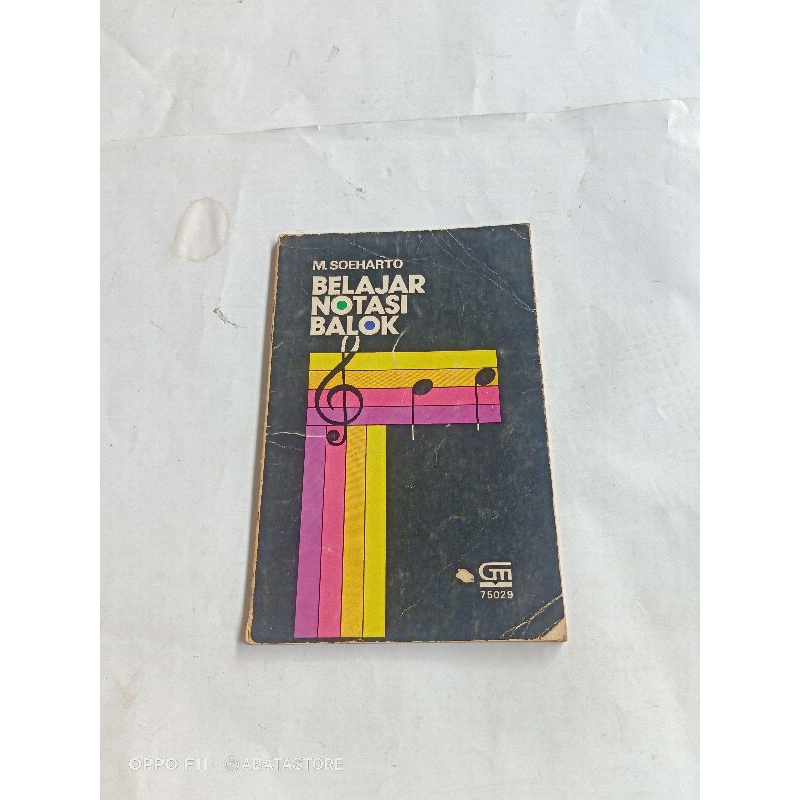 Jual BUKU BELAJAR NOTASI BALOK SOEHARTO | Shopee Indonesia