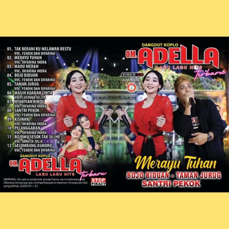 Jual VCD OM ADELLA BOJO BIDUAN | Shopee Indonesia