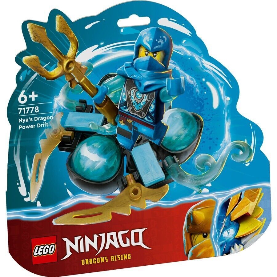 Jual LEGO Ninjago - 71778 Nya's Dragon Power Spinjitzu Drift Set ...
