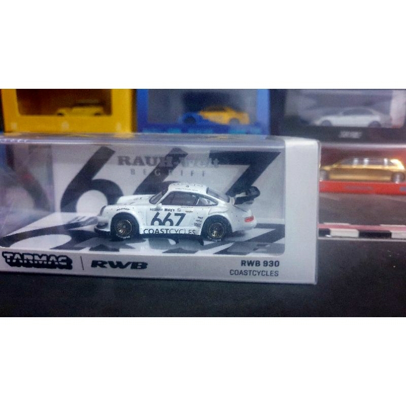 Jual Diecast Tarmac Porsche RWB 930 Coachcycles 667 Segel | Shopee ...