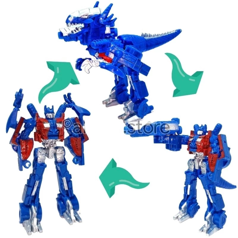 Jual MAINAN ROBOT TRANSFORMER 2IN1 TRANS MUTATION BERUBAH DINOSAURUS ...