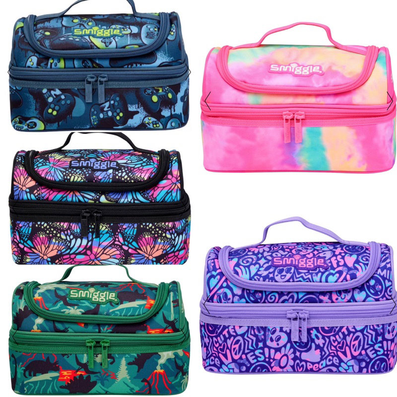 Jual LUNCH BOX SMIGGLE ORIGINAL / LUNCH BOX SMIGGLE DOUBLE DECKER ...