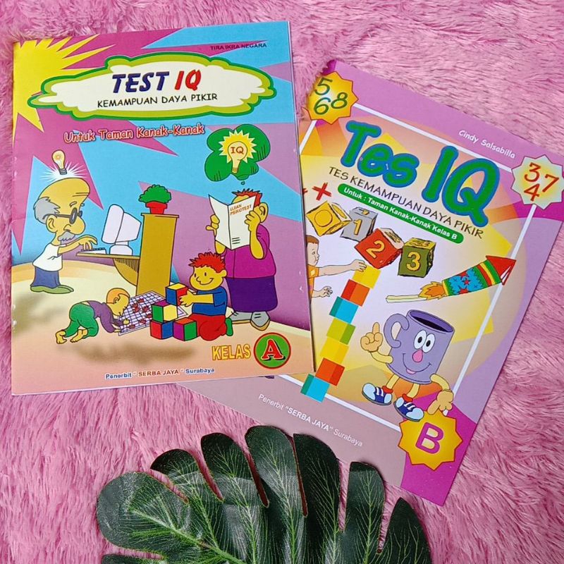 Jual Buku Tes IQ anak TK tes kemampuan daya pikir anak TK | Shopee ...