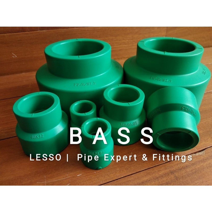 Jual Reducer PPR 2 x 1-1/4" Inch Lesso Verlop PPR Socket Sambungan Pipa ...