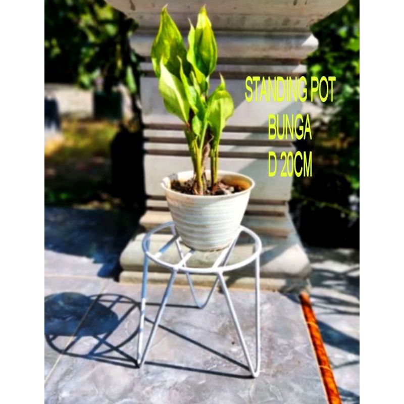 Jual Standing pot bunga kuat dan minimalis(TERMURAH) | Shopee Indonesia