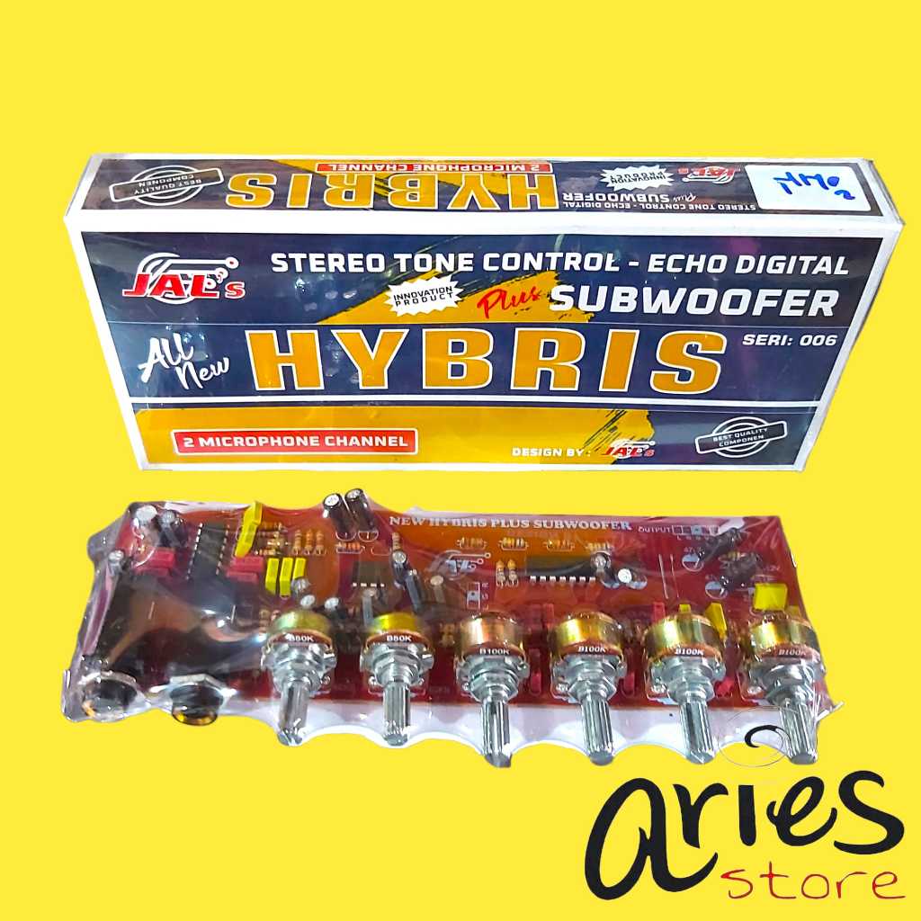 Jual Kit Driver Tone Control Stereo Mic Echo Subwoofer HYBRIS | Shopee ...