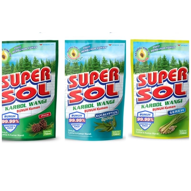 Jual RAISA SUPERSOL PINE Karbol Wangi 750ml | Shopee Indonesia