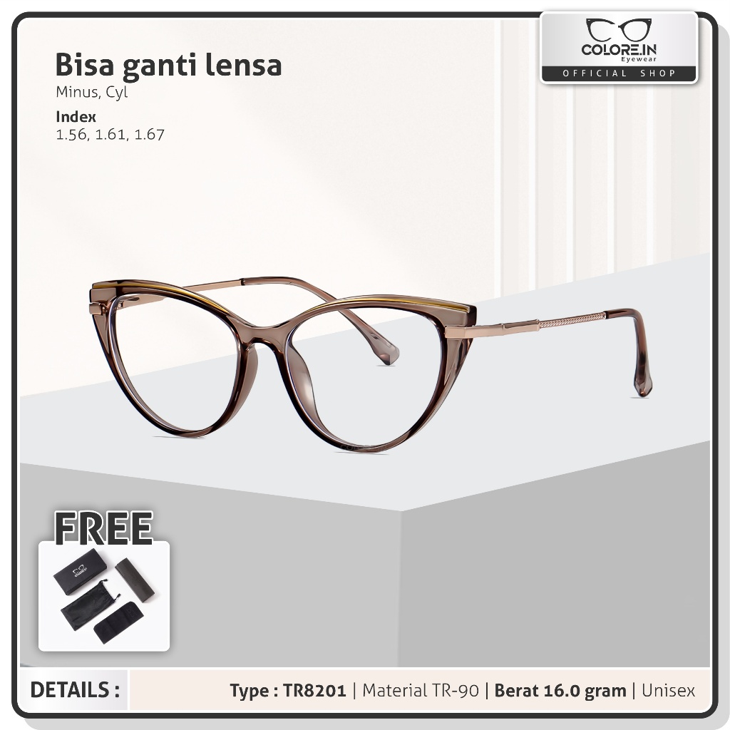 Jual Colore.in Kacamata Anti Blueray Lensa Minus Anti Radiasi ...