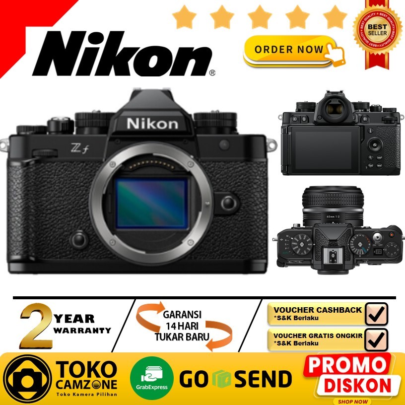 Jual Nikon ZF Body Only BO Kamera Mirrorless Z F Camera ZF Garansi ...