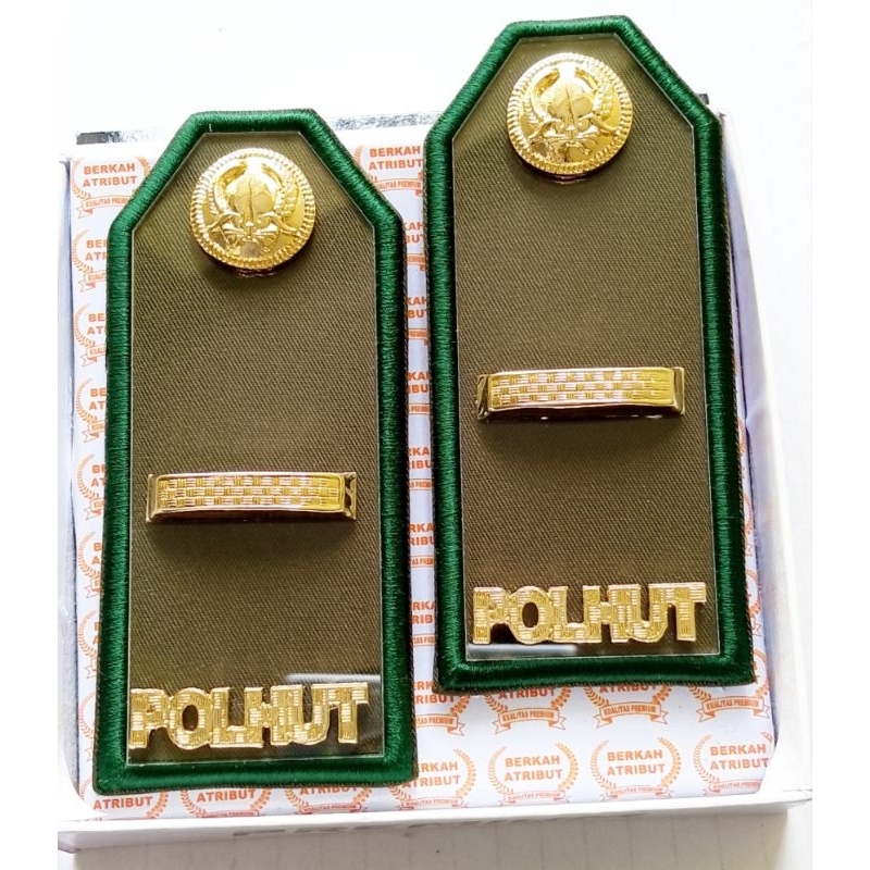 Jual Pangkat Pdu Polhut 3A Kain Akrilik | Shopee Indonesia