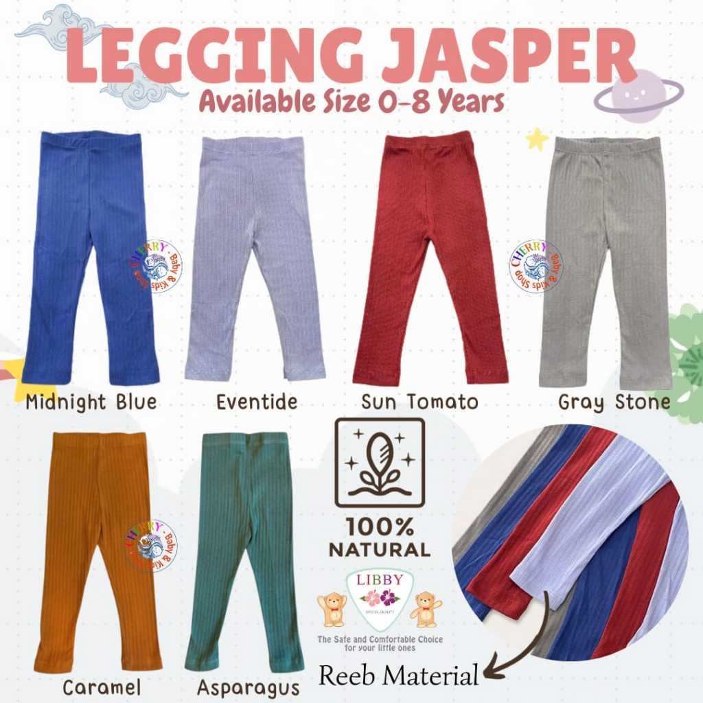 Jual Libby 0M - 8Y Legging Reeb Jasper Libby Earth Series Legging Reeb ...