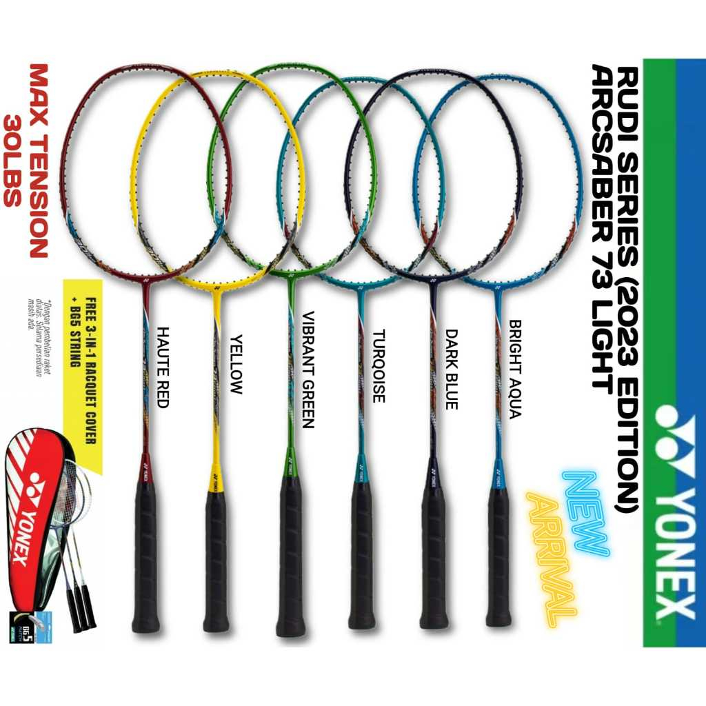 Jual Raket Badminton YONEX ARCSABER 73 LIGHT (2023 EDITION) | Shopee Indonesia
