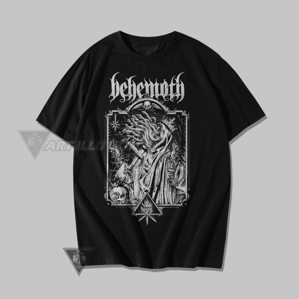 Jual Tshirt BEHEMOTH Band Logo Terbaru Kaos Distro Cotton Combed 24s ...
