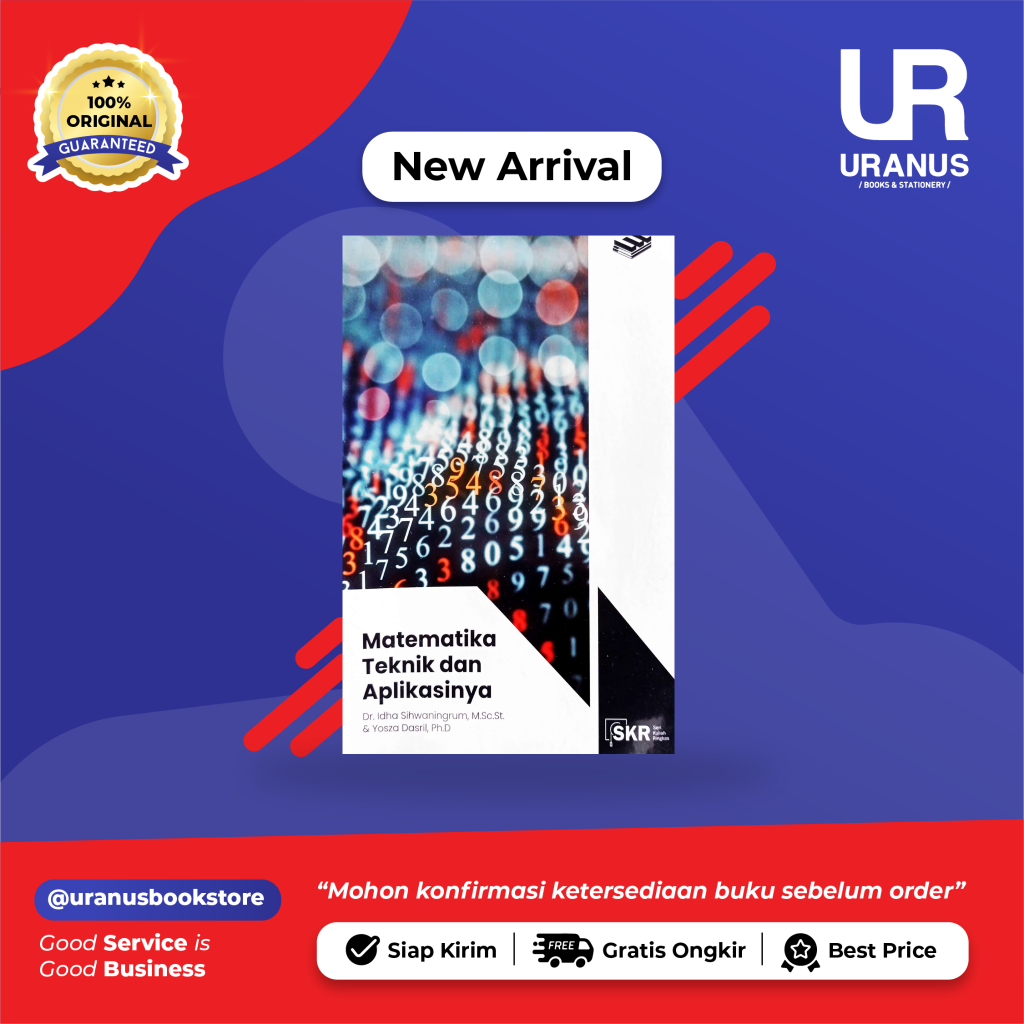 Jual SERI KULIAH RINGKASAN : MATEMATIKA TEKNIK DAN APLIKASINYA - DR. IDHA SIHWANINGRUM ...