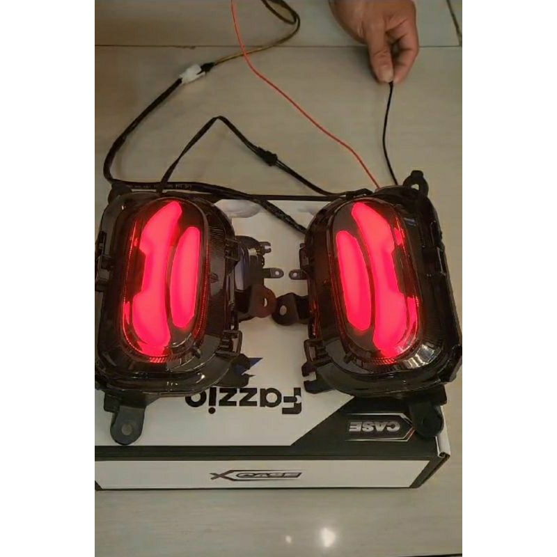 Jual lampu sen depen fazzio sen depan fazzio rgb 8 mode led 3 in 1 x ...