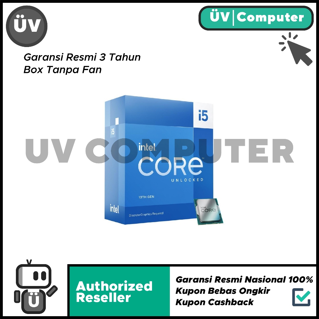 Jual Processor CPU Intel i5-13600K LGA1700 Raptor Lake BOX Resmi ...