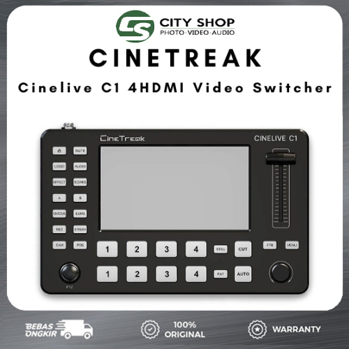 Jual Cinetreak Cinelive C1 4 HDMI Video Switcher Smart Mixer | Shopee ...