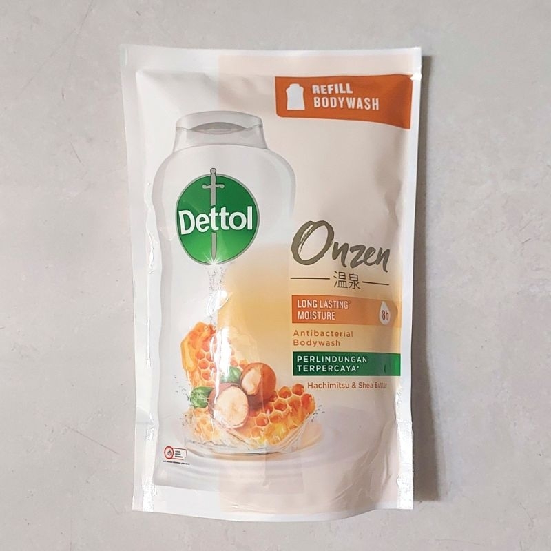 Jual Dettol Sabun Cair Body Wash Refill Onzen 410mL | Shopee Indonesia