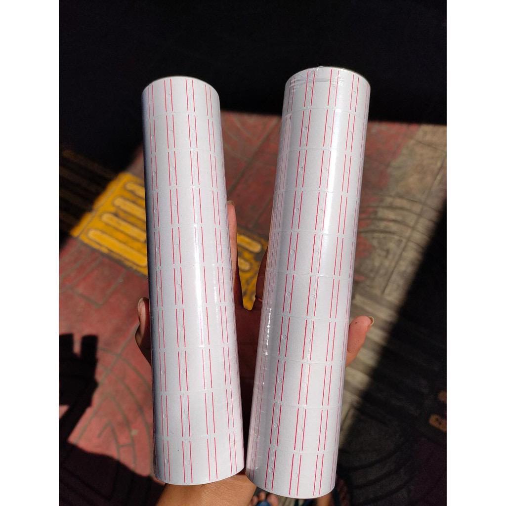 Jual label harga roll micro star 1 baris 1 line isi 10 roll | Shopee ...