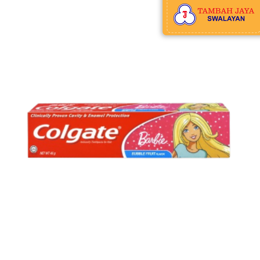 Jual Colgate Toothpaste Barbie Bubble Fruit 40gr | Shopee Indonesia
