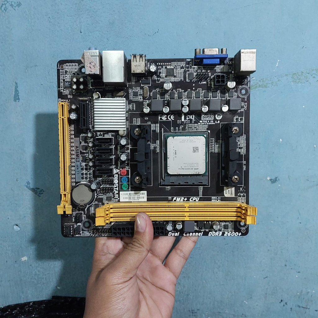Jual mainboard motherboard amd biostar fm2+ | Shopee Indonesia