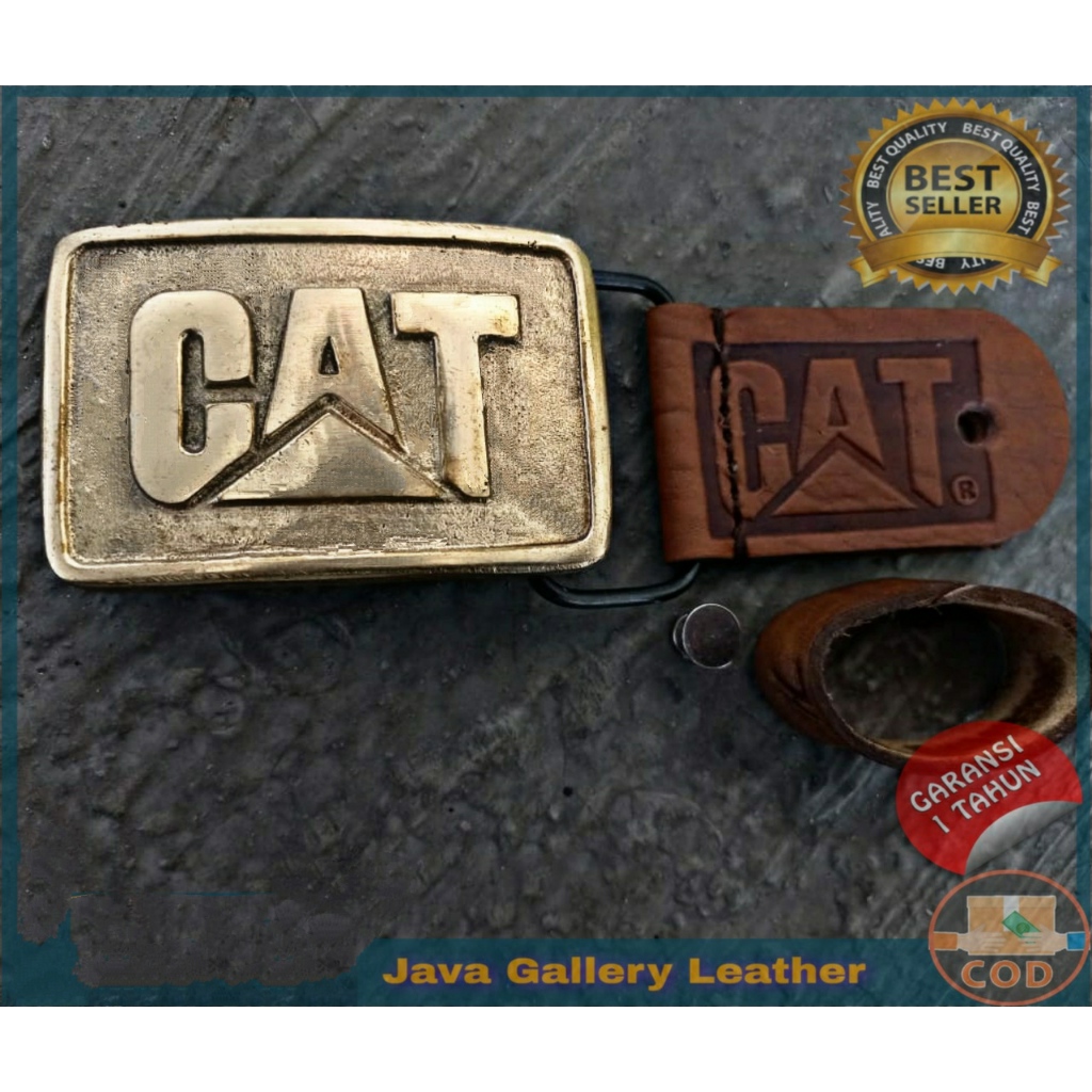 Jual Buckle gesper CAT Caterpillar Pria Kode XVR08, Jual kepala Ikat ...