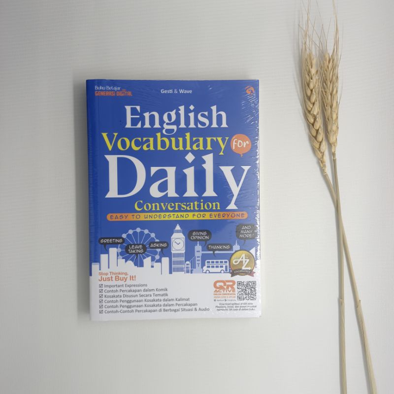 Jual English Vocabulary For Daily Conversation Easy To Understand For ...